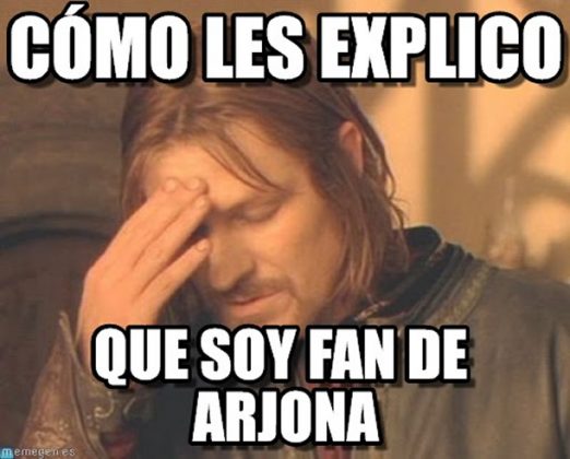 Memes de Arjona para toda ocasión - Chilango