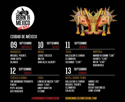 Chilango - La ciudad espera la llegada de 'Born in Mexico weekend ...