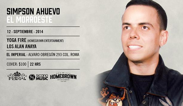 Simpson Ahuevo + Miss Mara en el Imperial - Chilango