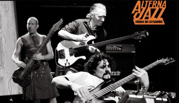 Alterna Jazz: Alonso Arreola, Trey Gunn y Michael Manring - Chilango