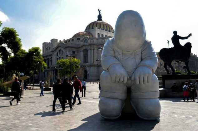 Expo de esculturas gigantes de Timo en la Alameda Central del DF