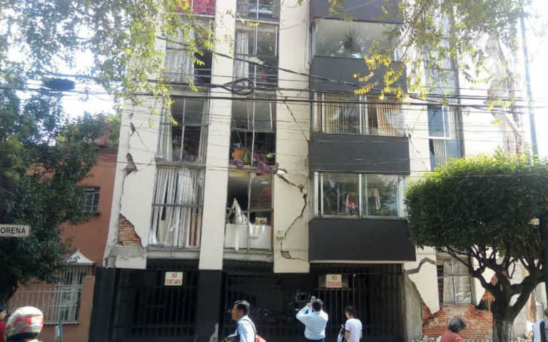 chilango - Mapa de edificios dañados tras el temblor