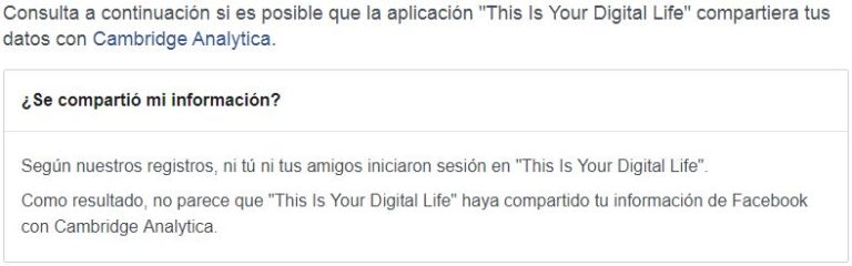 chilango - Comprueba si Cambridge Analytica robó tus datos de Facebook