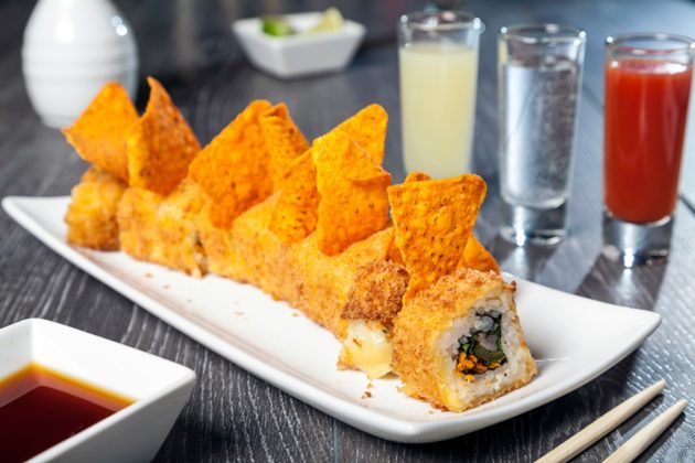 chilango - Buns de conejito, burrito de sushi o sushi de Doritos ...