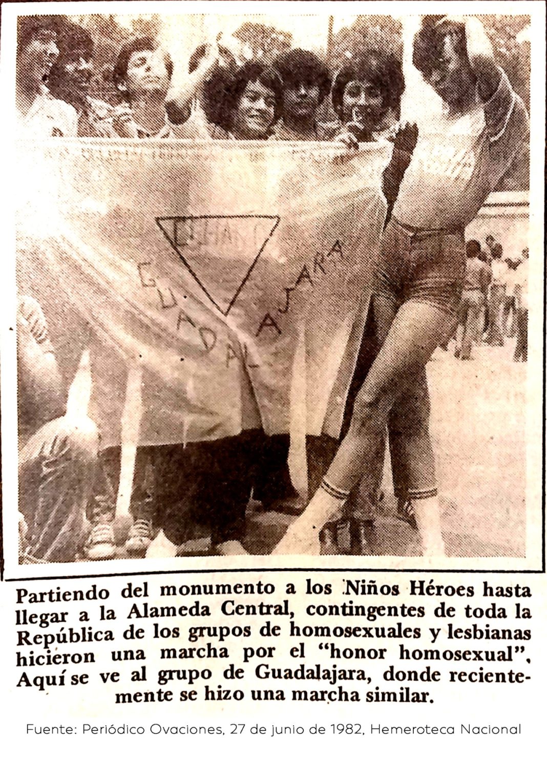 chilango - Así fue la primera marcha LGBT+ de la CDMX: a 41 años de la ...