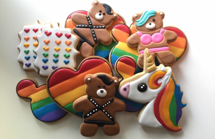 Chilango - Galletas Pride de Cardín (de unicornios, arcoiris y más)