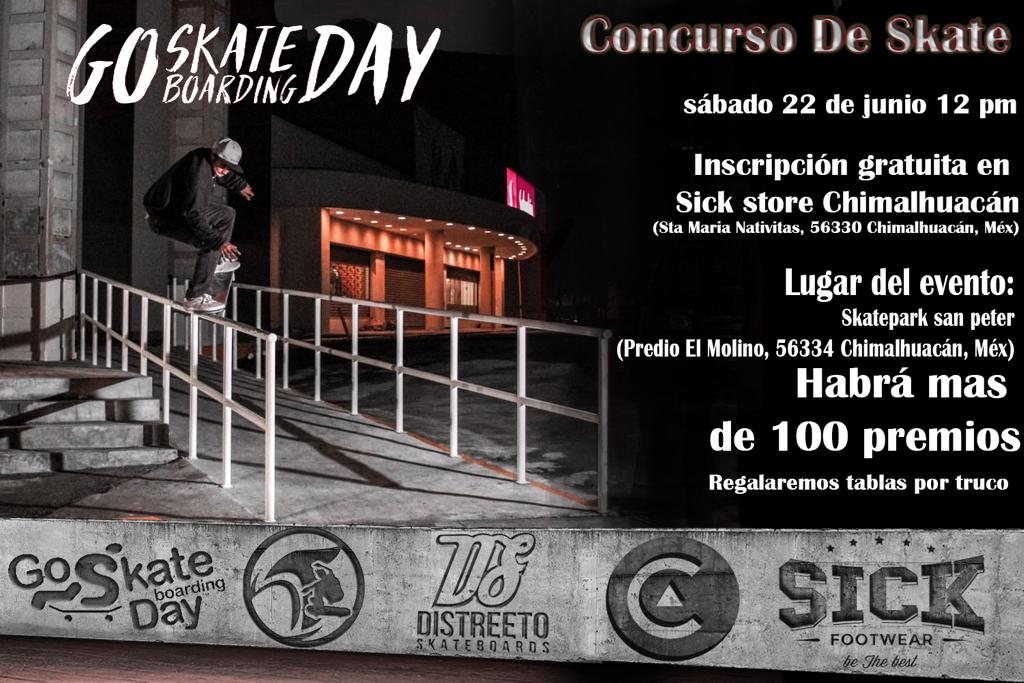 chilango - Atención, skaters: todo listo para el Go Skate Day 2019