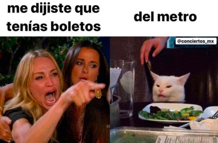 chilango - Los mejores memes del gato en la mesa para chilangos