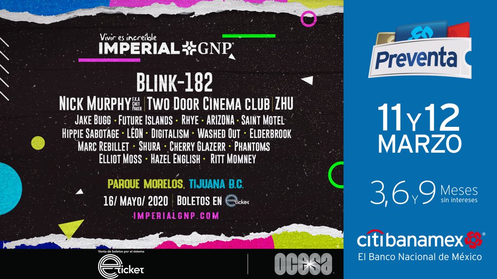 chilango - El festival Imperial GNP 2020 ya tiene nueva fecha