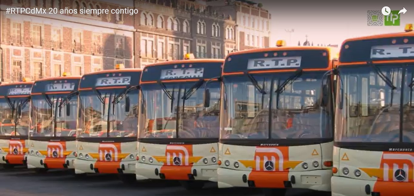 Chilango - De la Ruta 100 al RTP; así cambió este transporte chilango