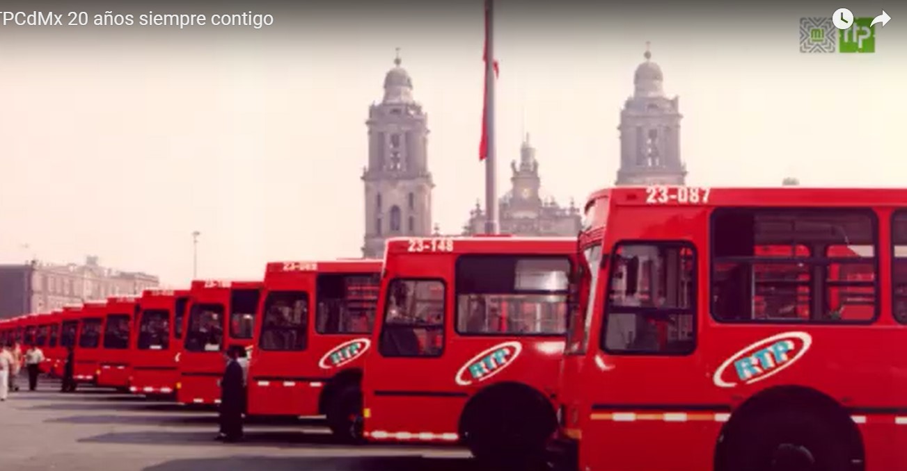 Chilango - De la Ruta 100 al RTP; así cambió este transporte chilango