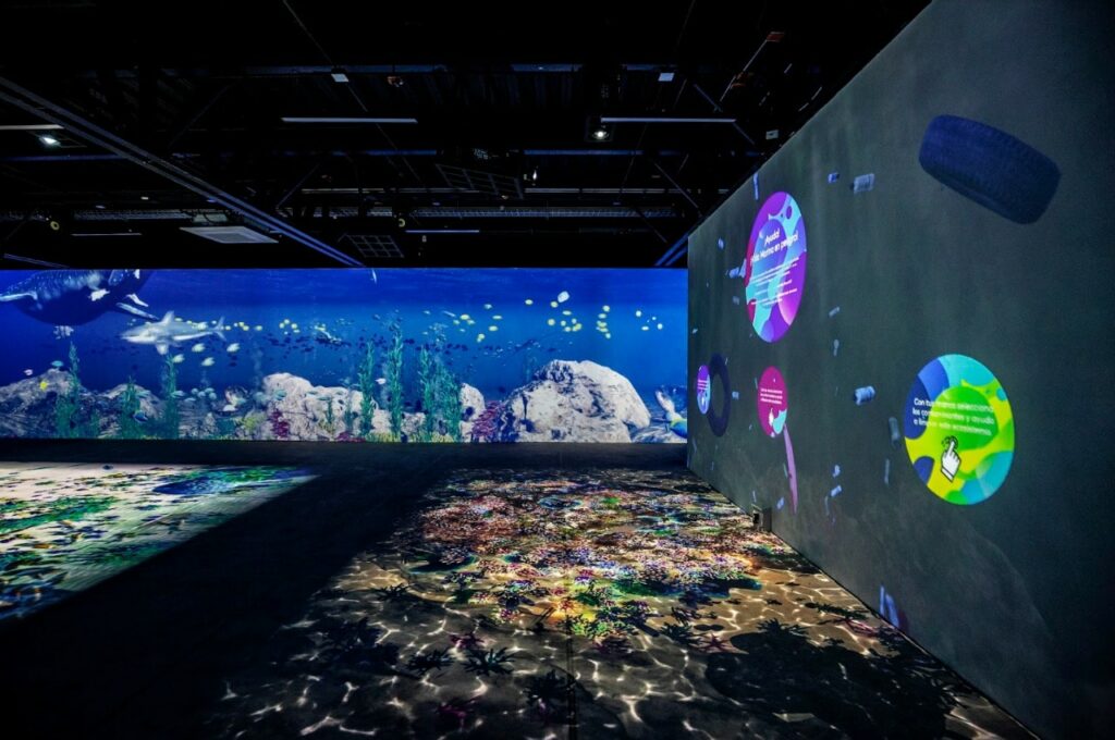 Así es el acuario virtual 360 grados del Barco Utopía - Lado.mx