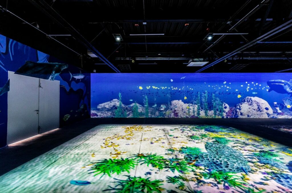 Así es el acuario virtual 360 grados del Barco Utopía - Lado.mx