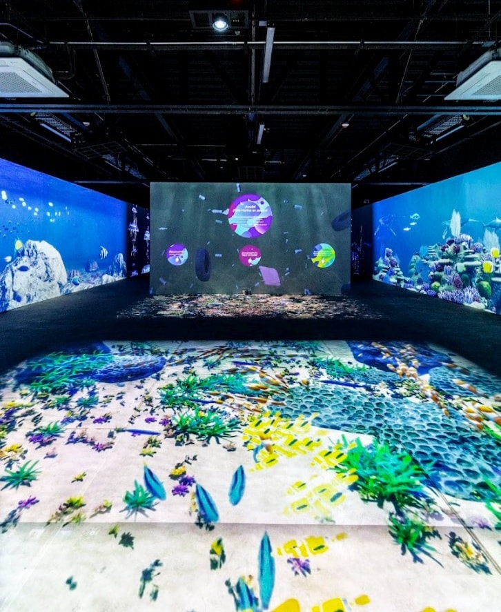Así es el acuario virtual 360 grados del Barco Utopía - Lado.mx
