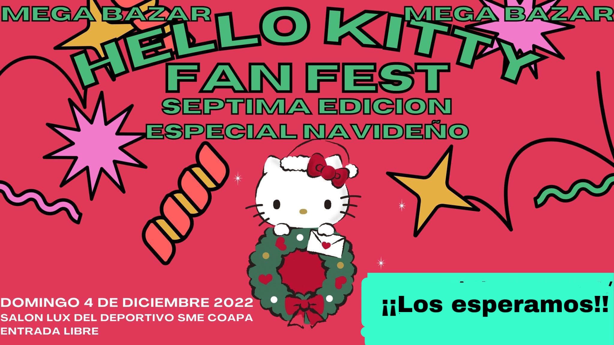 chilango - Ya viene el mega bazar navideño del Hello Kitty Fest en la CDMX