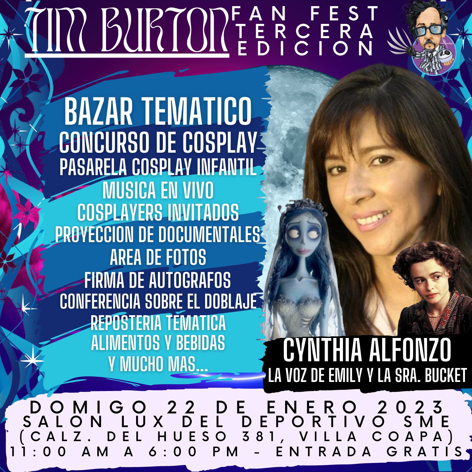 chilango - Lo mejor de Tim Burton llega a la CDMX con nuevo festival