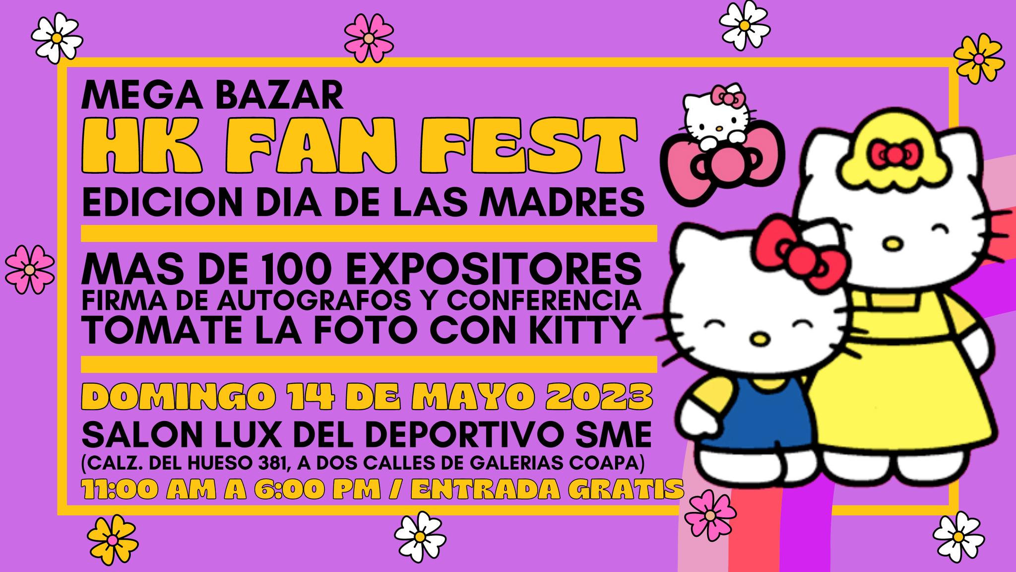 chilango - Ya viene el Mega Bazar de Hello Kitty en CDMX para festejar a las mamás