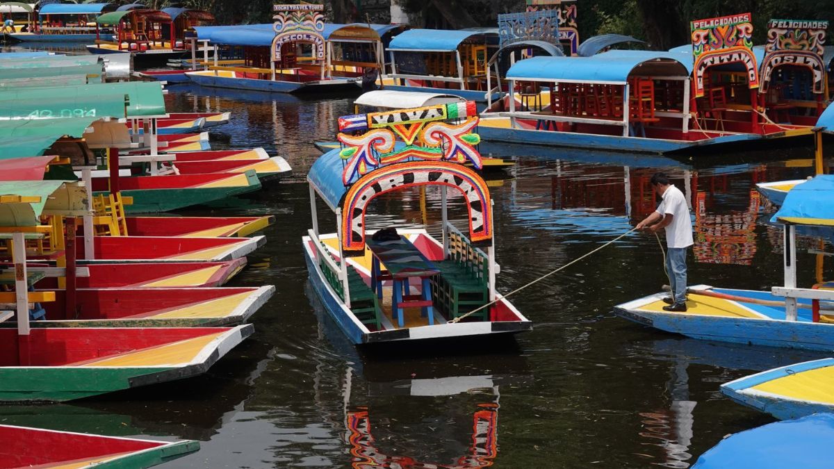 ¡Qué barato! Este es el precio por un paseo colectivo en las trajineras ...