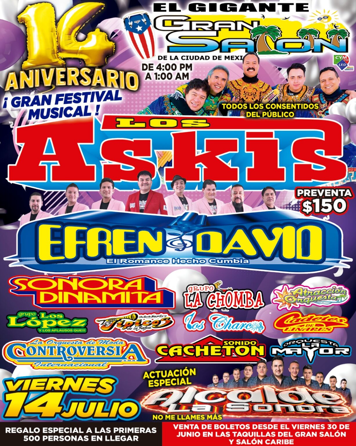 Chilango - Los Askis armarán bailongo en CDMX