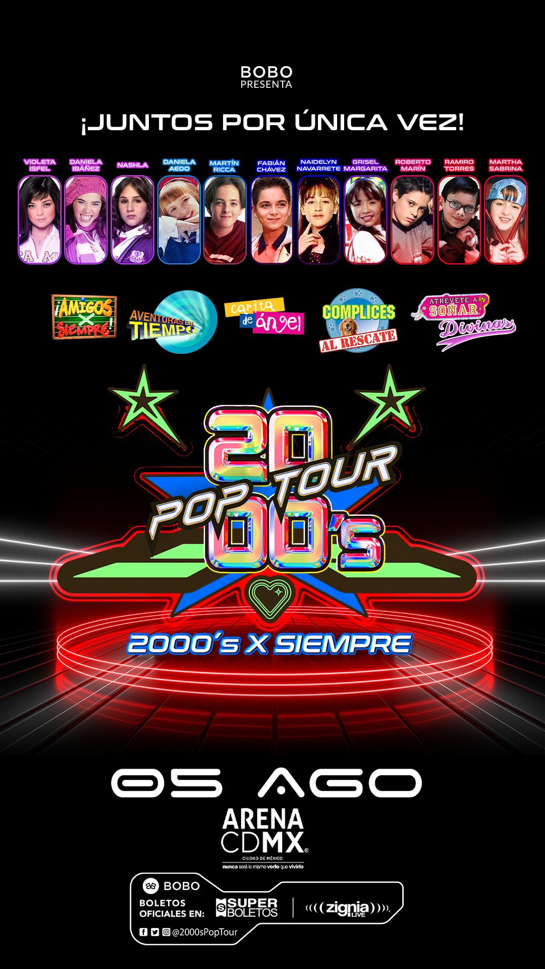 Chilango - 2000s Pop Tour: El show con actores de las telenovelas ...