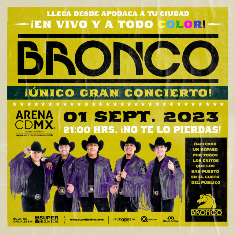Chilango - Conciertos de septiembre en CDMX: Bronco, Depeche Mode y más
