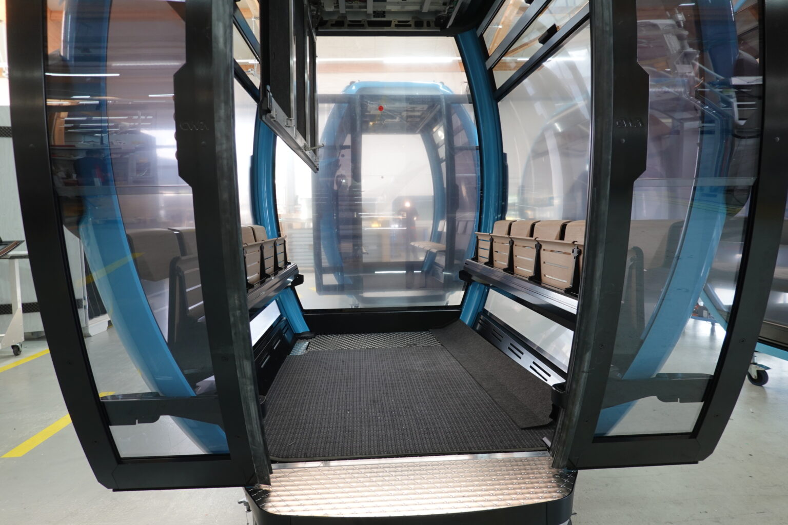 chilango - De Suiza a Chapultepec: así son las cabinas de la nueva Línea 3 del Cablebús de CDMX