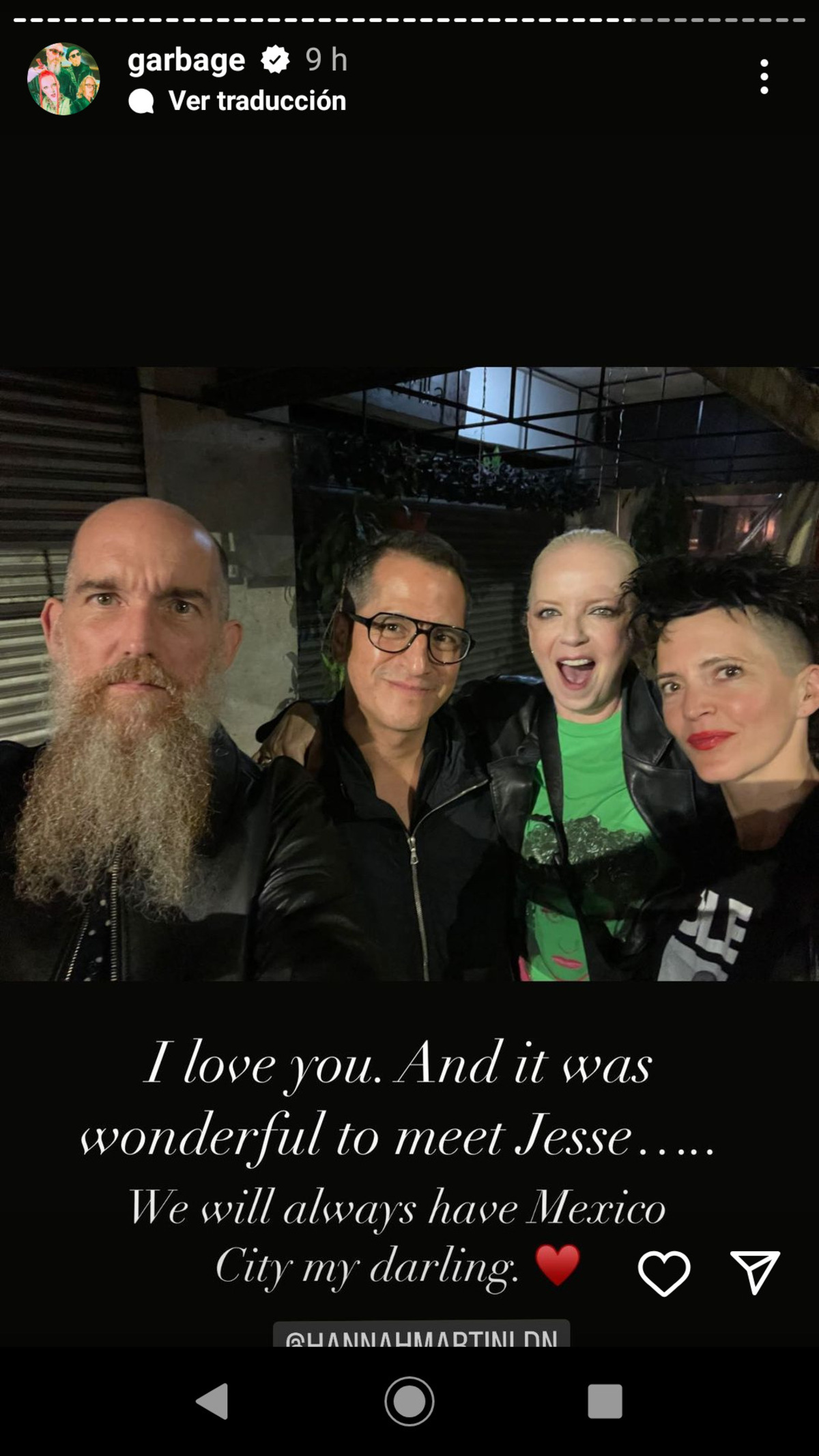 Chilango - Garbage: Shirley Manson y compañía pasean por CDMX previo a ...