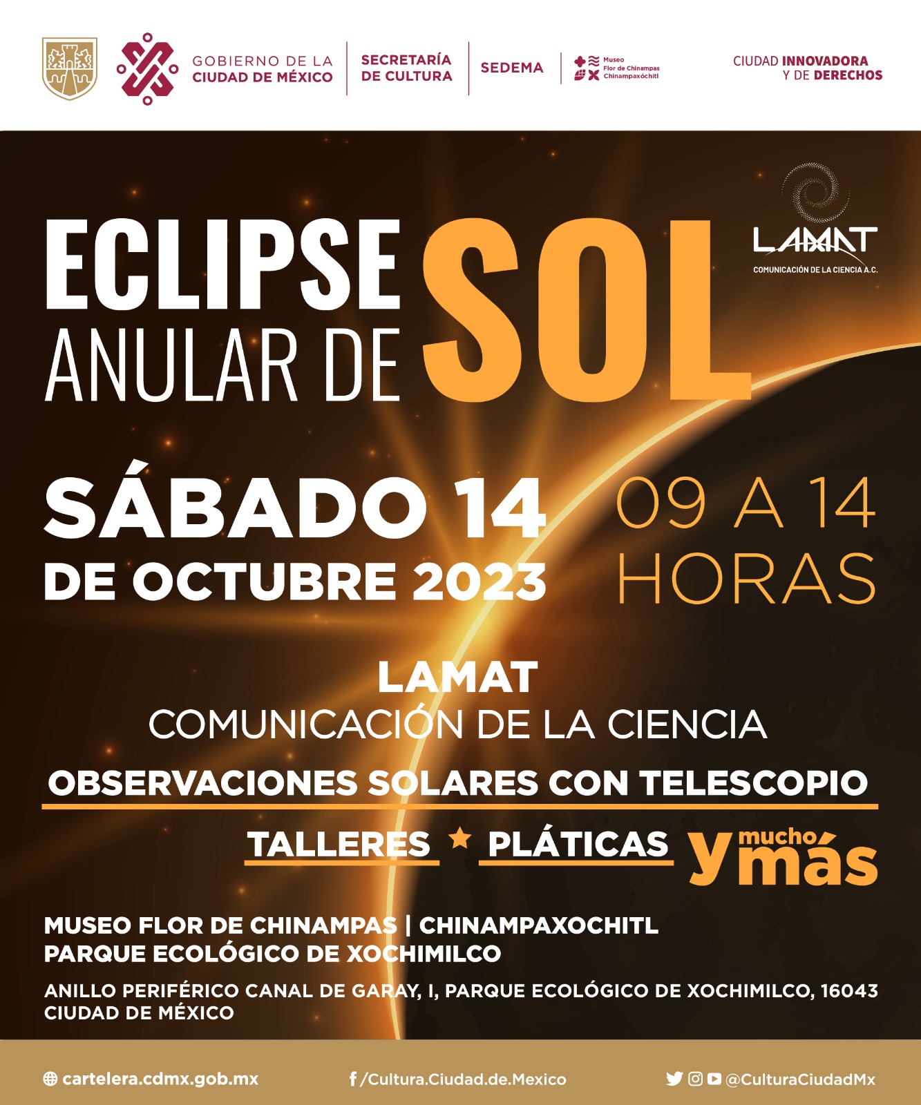 Chilango - Eclipse solar: 3 lugares chidos y gratis en CDMX