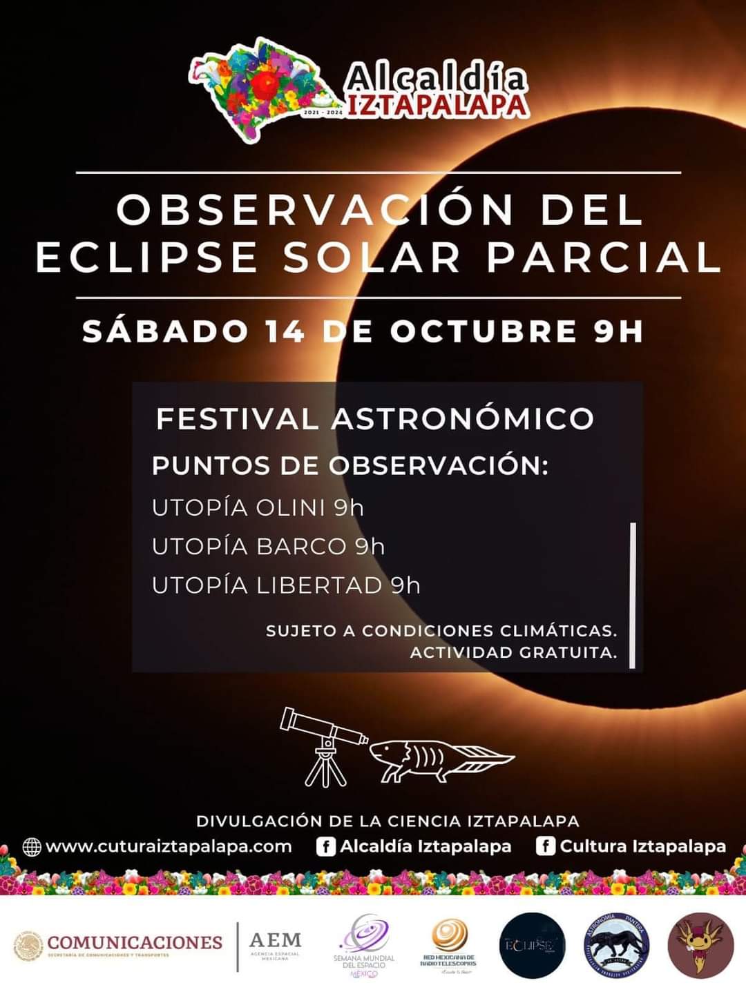 Chilango - Eclipse solar: 3 lugares chidos y gratis en CDMX