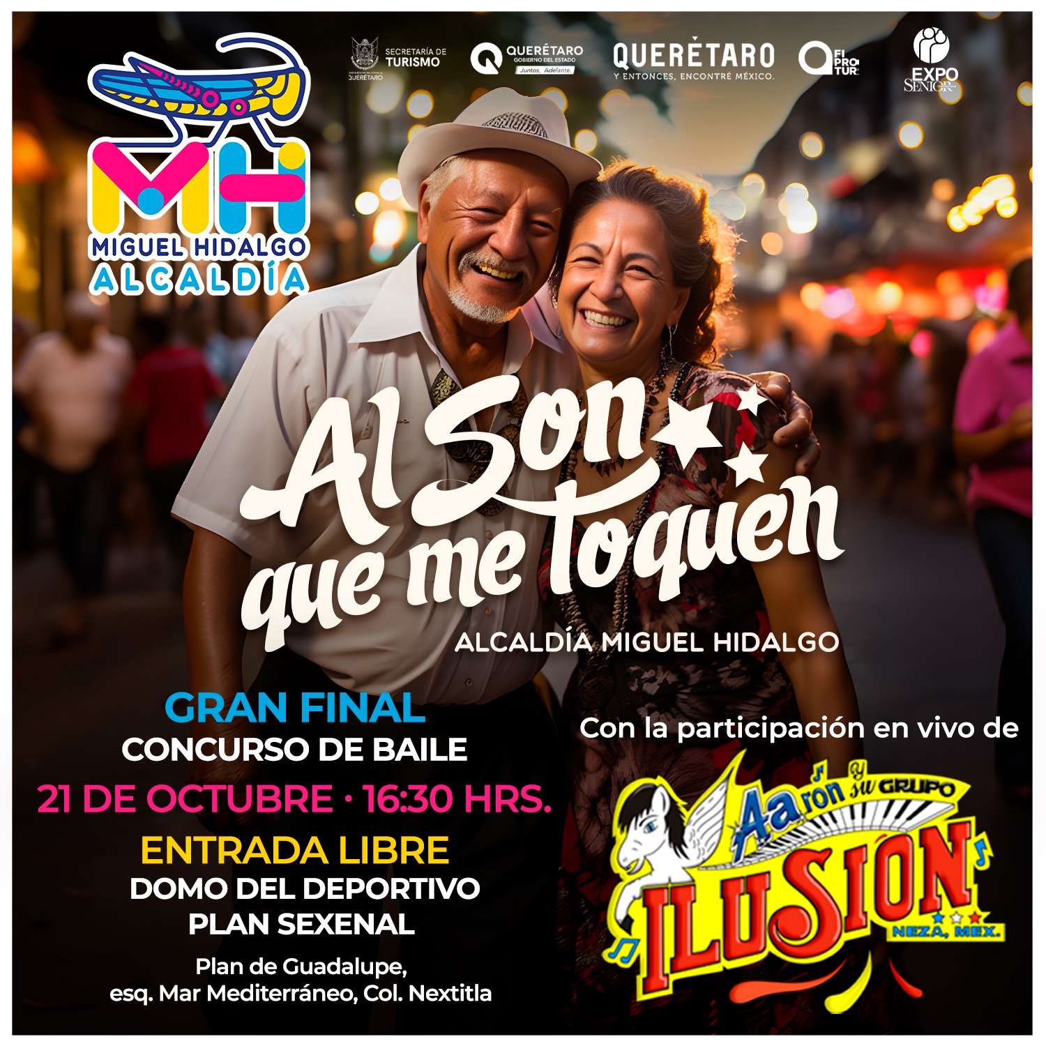 Chilango - Miguel Hidalgo: Aarón y su Grupo Ilusión dará concierto gratis