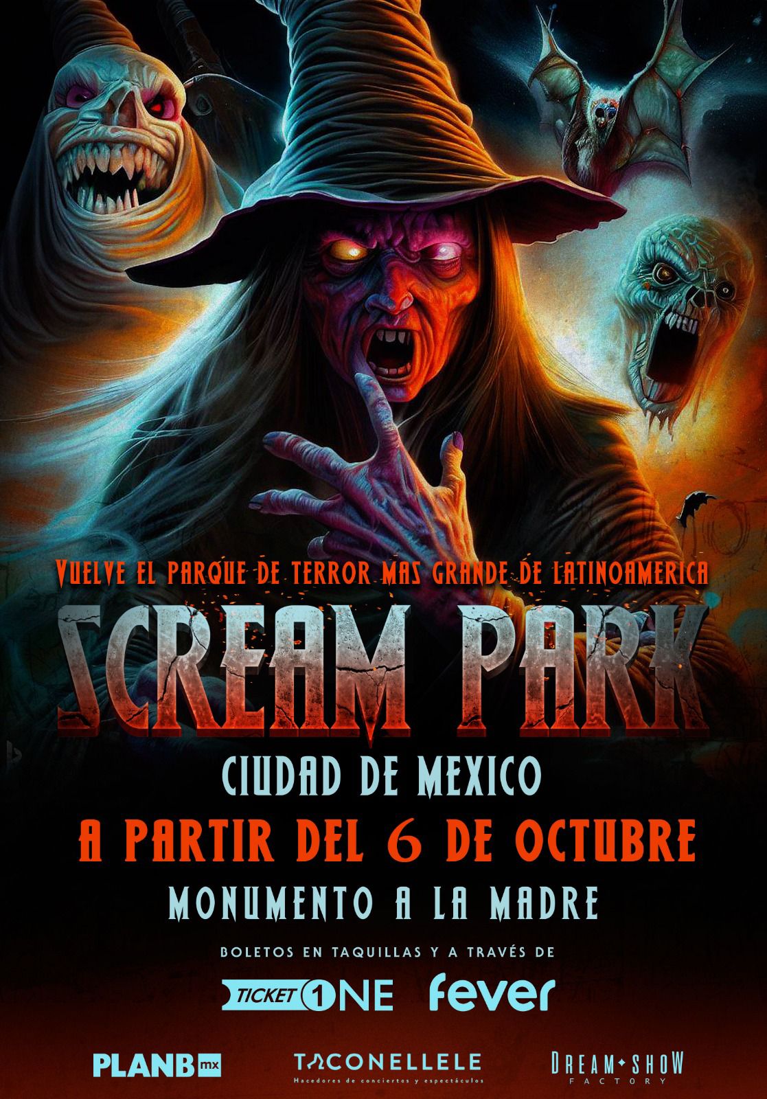 chilango - Scream Park, el parque temático de terror más grande de ...