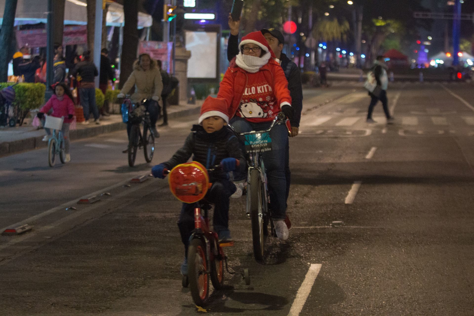 Chilango - Navidad: Saca la bici para el paseo nocturno de CDMX