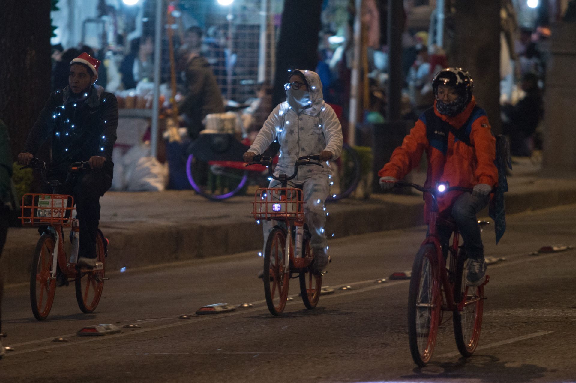 Chilango - Navidad: Saca la bici para el paseo nocturno de CDMX