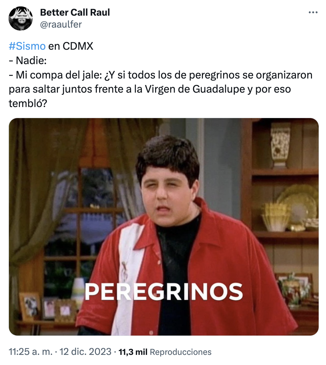 Chilango - Sismo CDMX: los mejores memes del temblor del 12 de diciembre