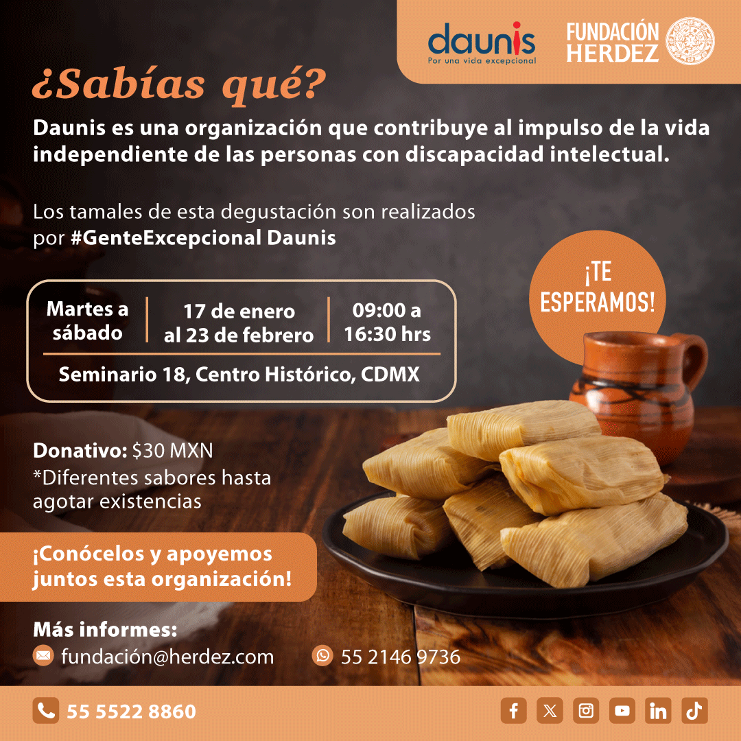 Chilango - Personas con discapacidad arman degustación de tamales