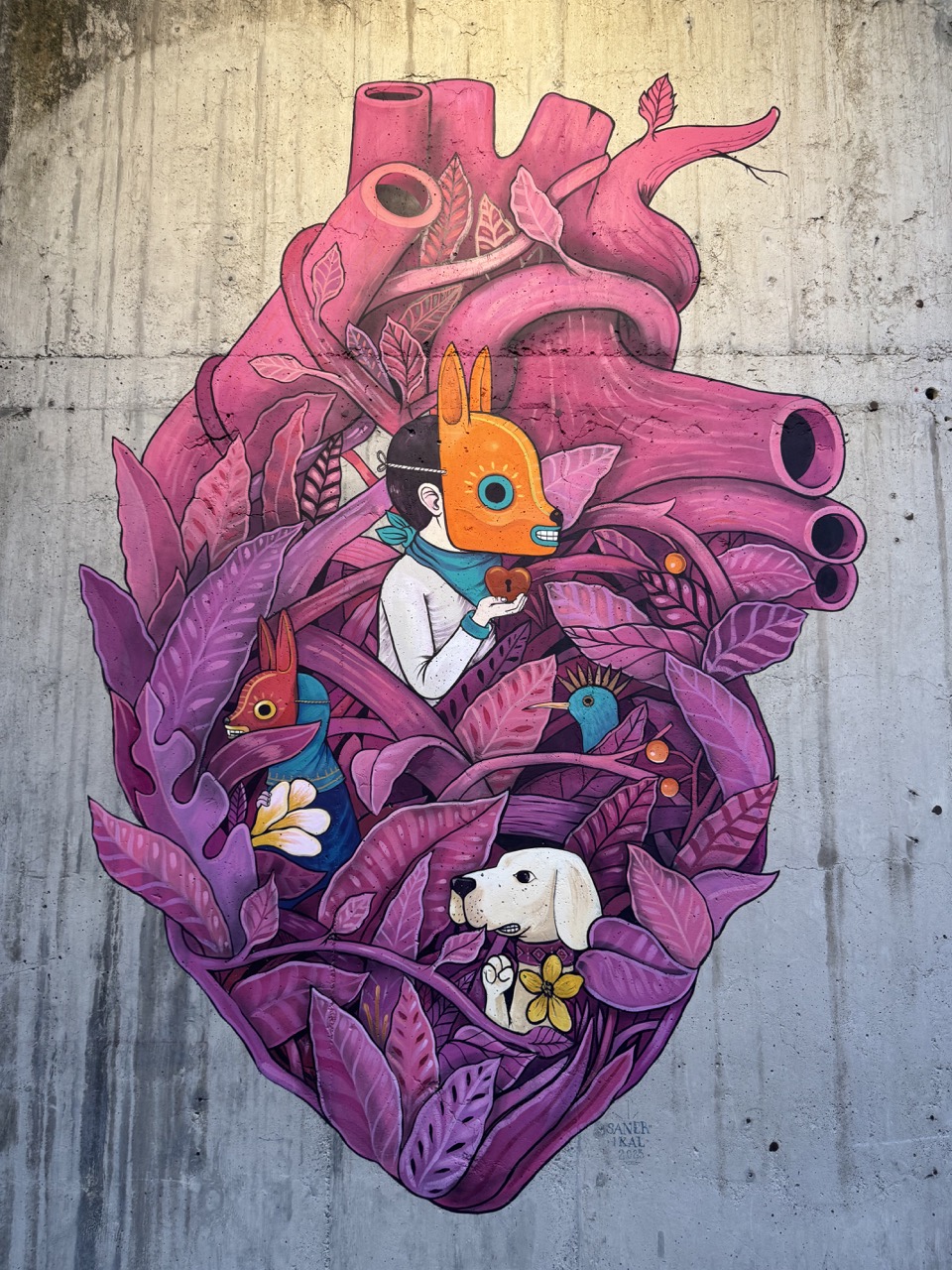 Chilango - Mi Guerrero Ikal, el restaurante del artista Saner en Coypacán