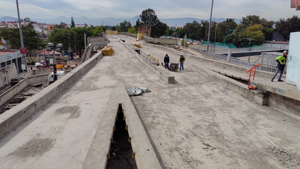 Chilango - Línea 9 del Metro: así avanzan las obras de nivelación tras ...