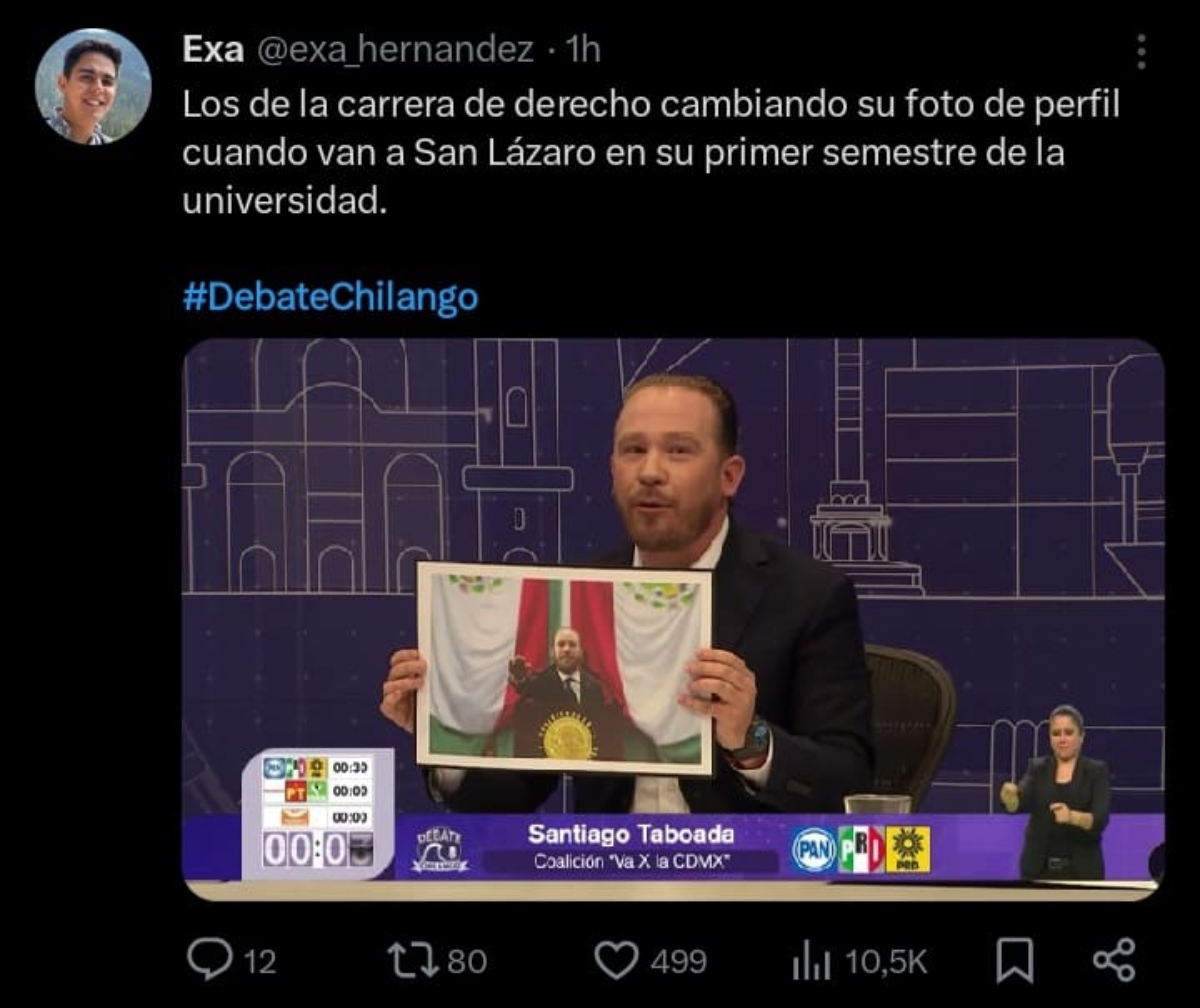 Chilango - Los mejores memes del primer debate por la CDMX