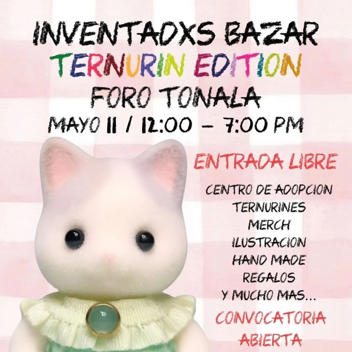 Chilango - Habrá bazar de ternurines en CDMX: dónde y cuándo