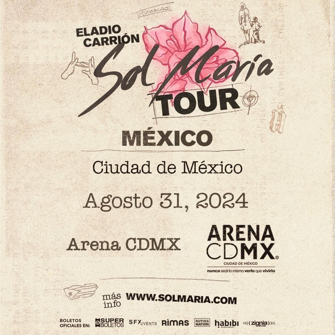 Chilango - Eladio Carrión, el rapero vendrá a México con su Tour Sol María