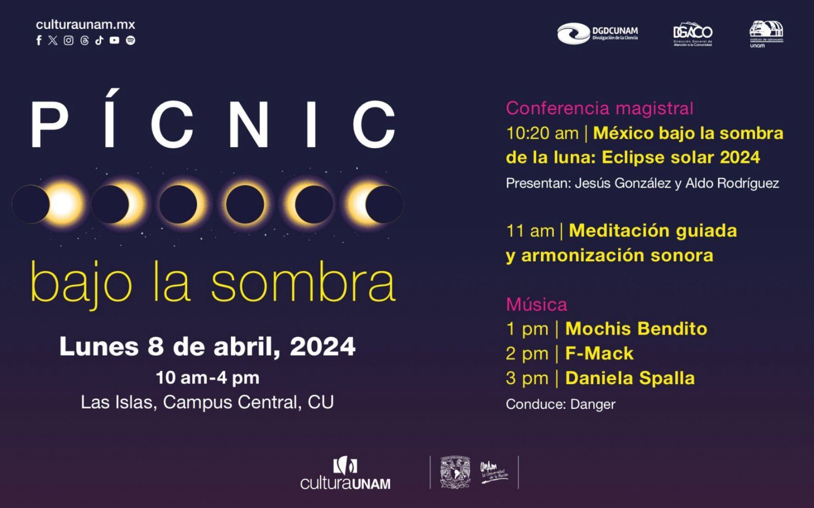 Chilango - ¿Dónde ver el eclipse solar 2024 en CDMX y Edomex?