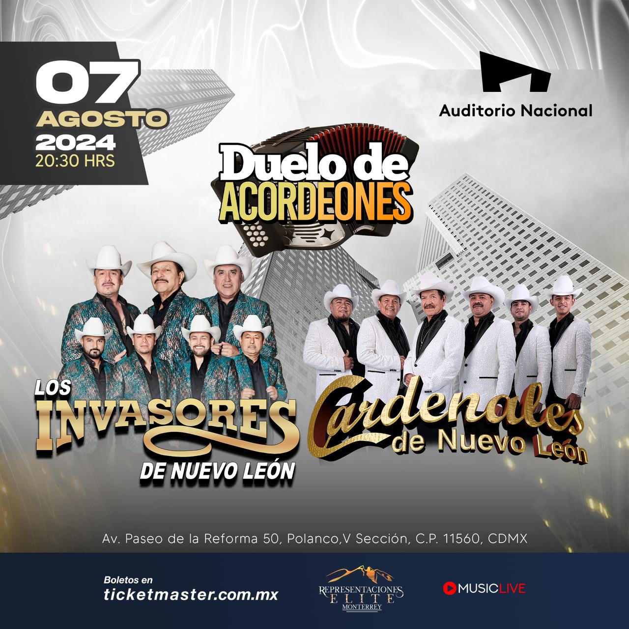 Chilango - Los Invasores y Cardenales de Nuevo León darán show en CDMX