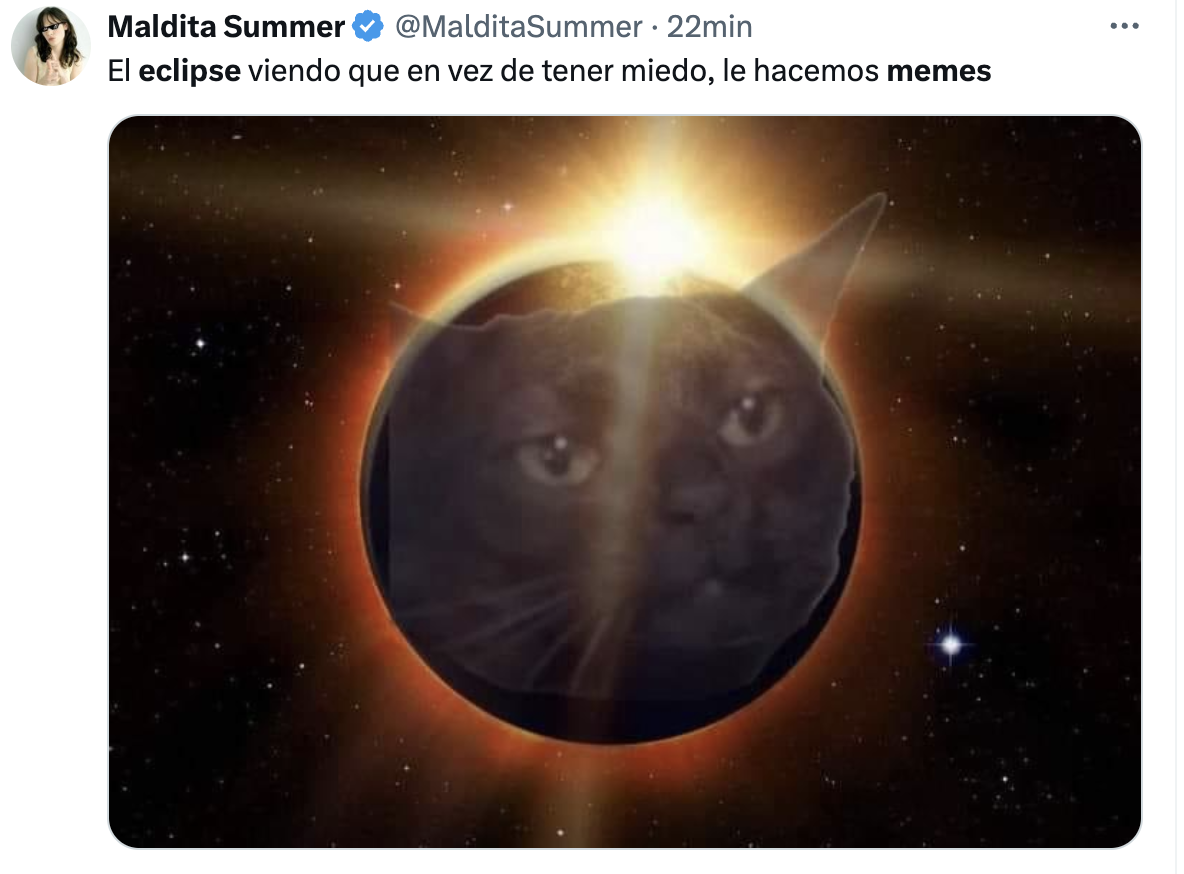 Chilango - Acá los memes del eclipse solar 2024