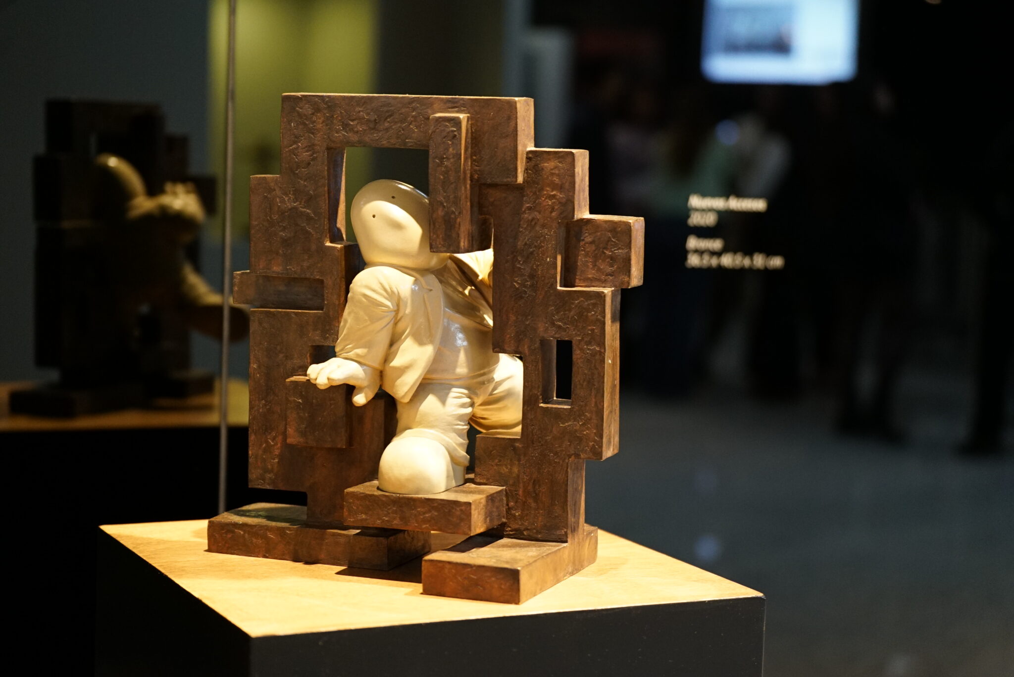 Chilango - Exposición de la escultura de Timoteo en el MUBO de CDMX