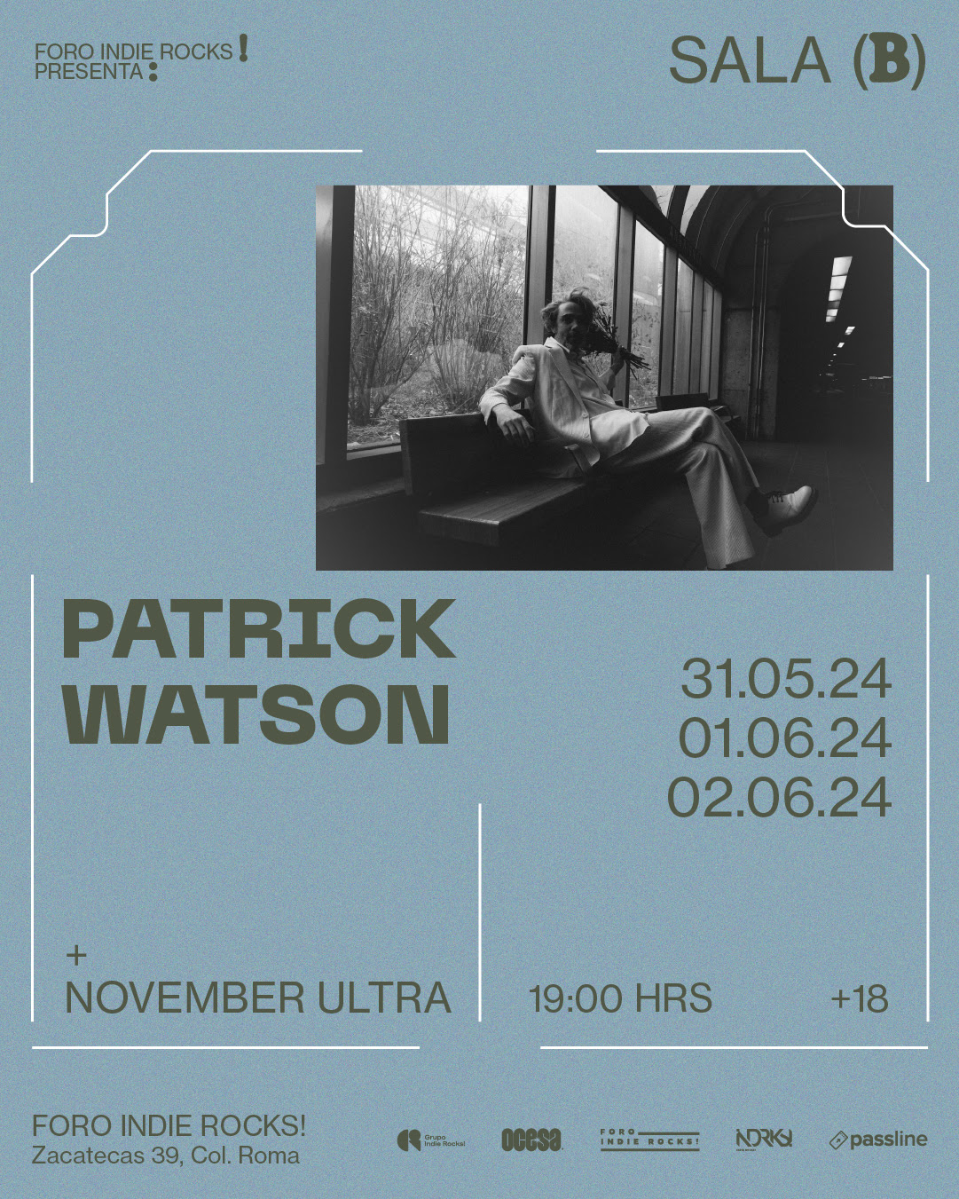 Chilango - Patrick Watson en CDMX: El compositor dará tres conciertos