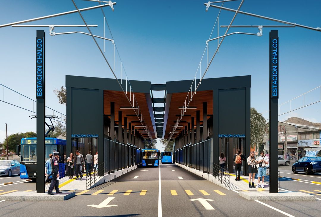 Chilango - Trolebús Chalco-Santa Martha: inauguración, ruta y estaciones