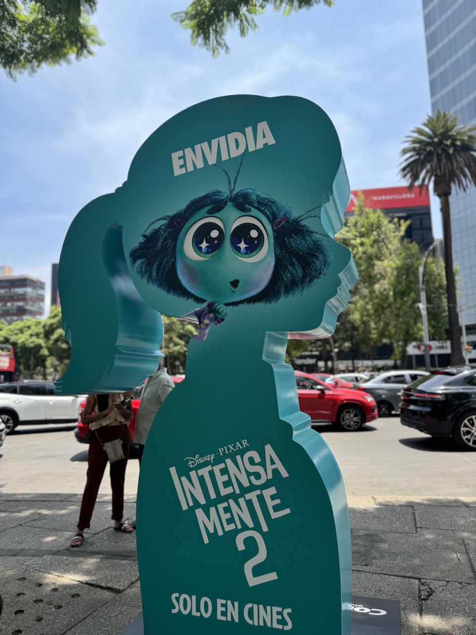 Chilango - Vive las emociones de Intensamente 2 en Paseo de la Reforma