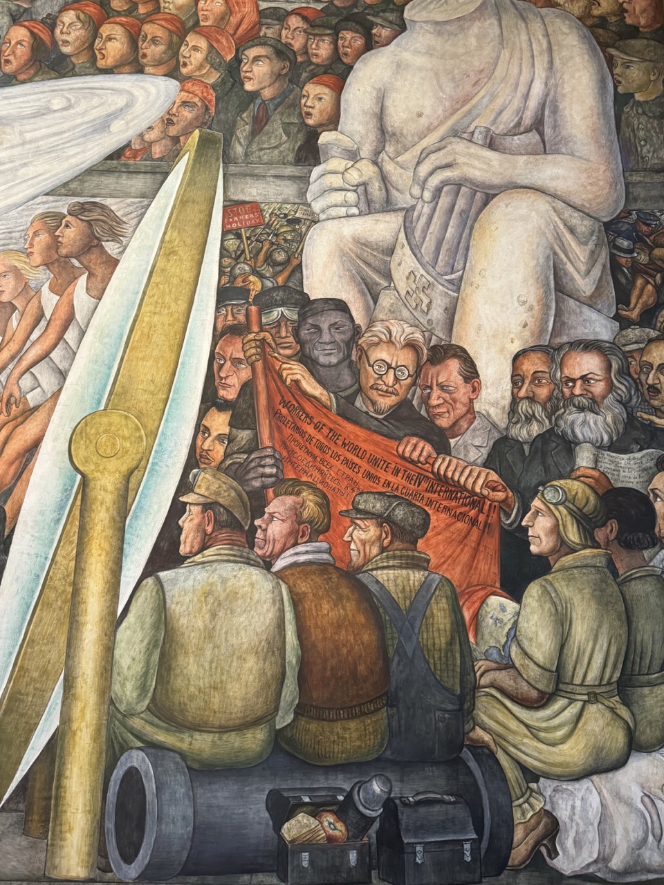 Chilango - Diego Rivera en Bellas Artes: Nueva vida a un mural destruido