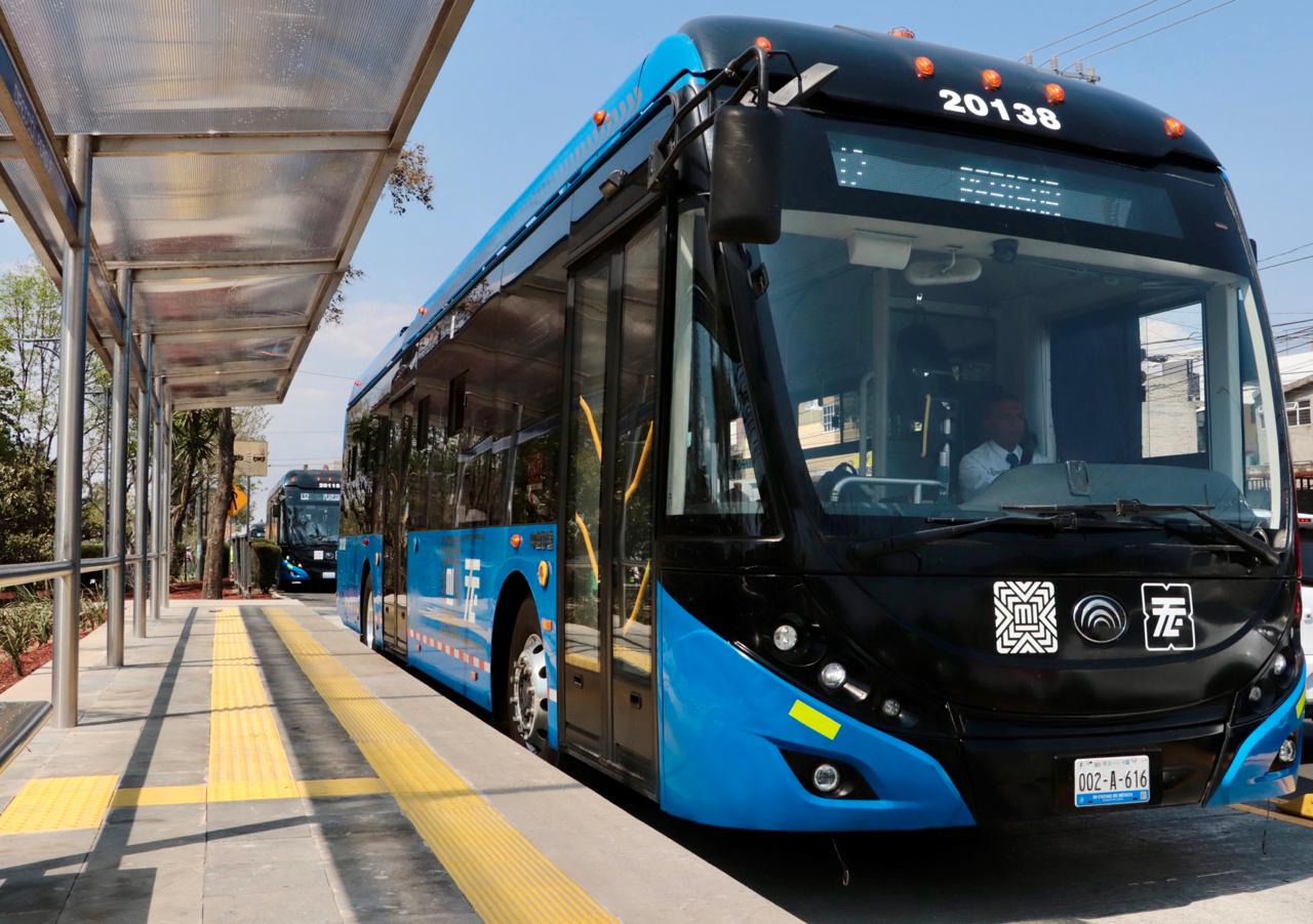¡Ya circula el nuevo trolebús en Av. Aztecas! Conoce la ruta, estaciones y más - La Agenda ...