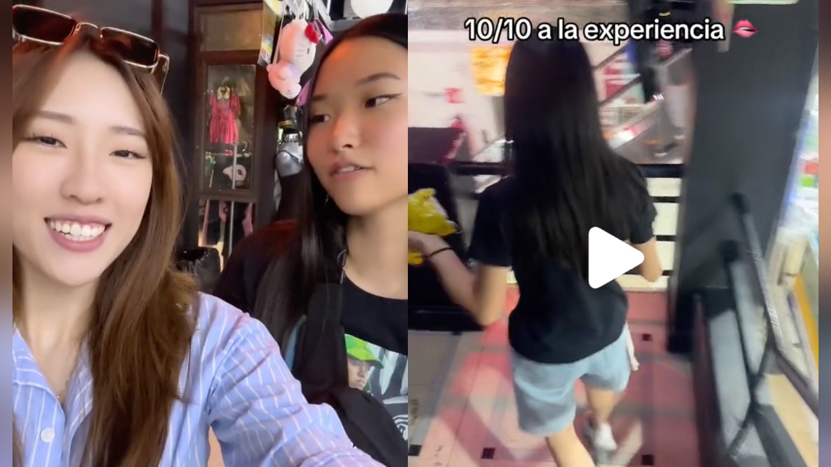 Chilango - Frikiplaza de CDMX enamora a surcoreanas; así se sorprendieron